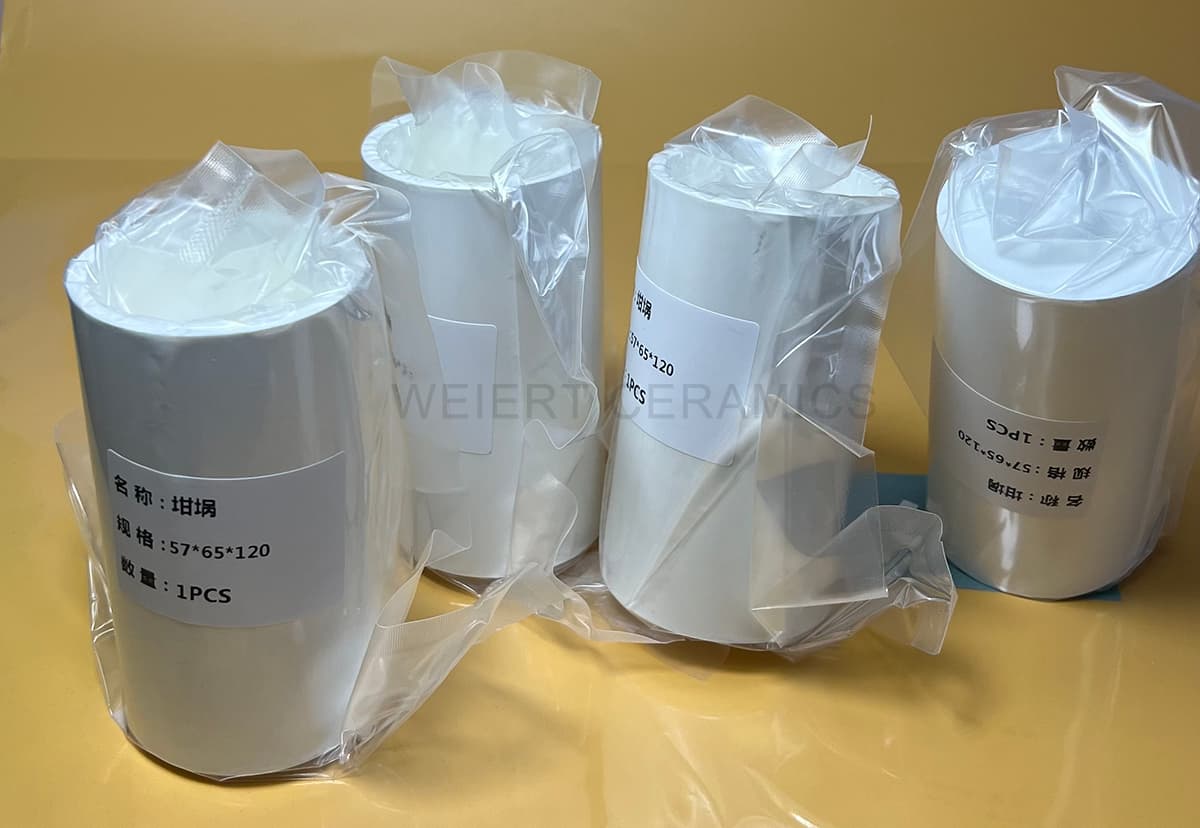 Custom BN Crucible for High-Temperature Use - Weiert Ceramics ...
